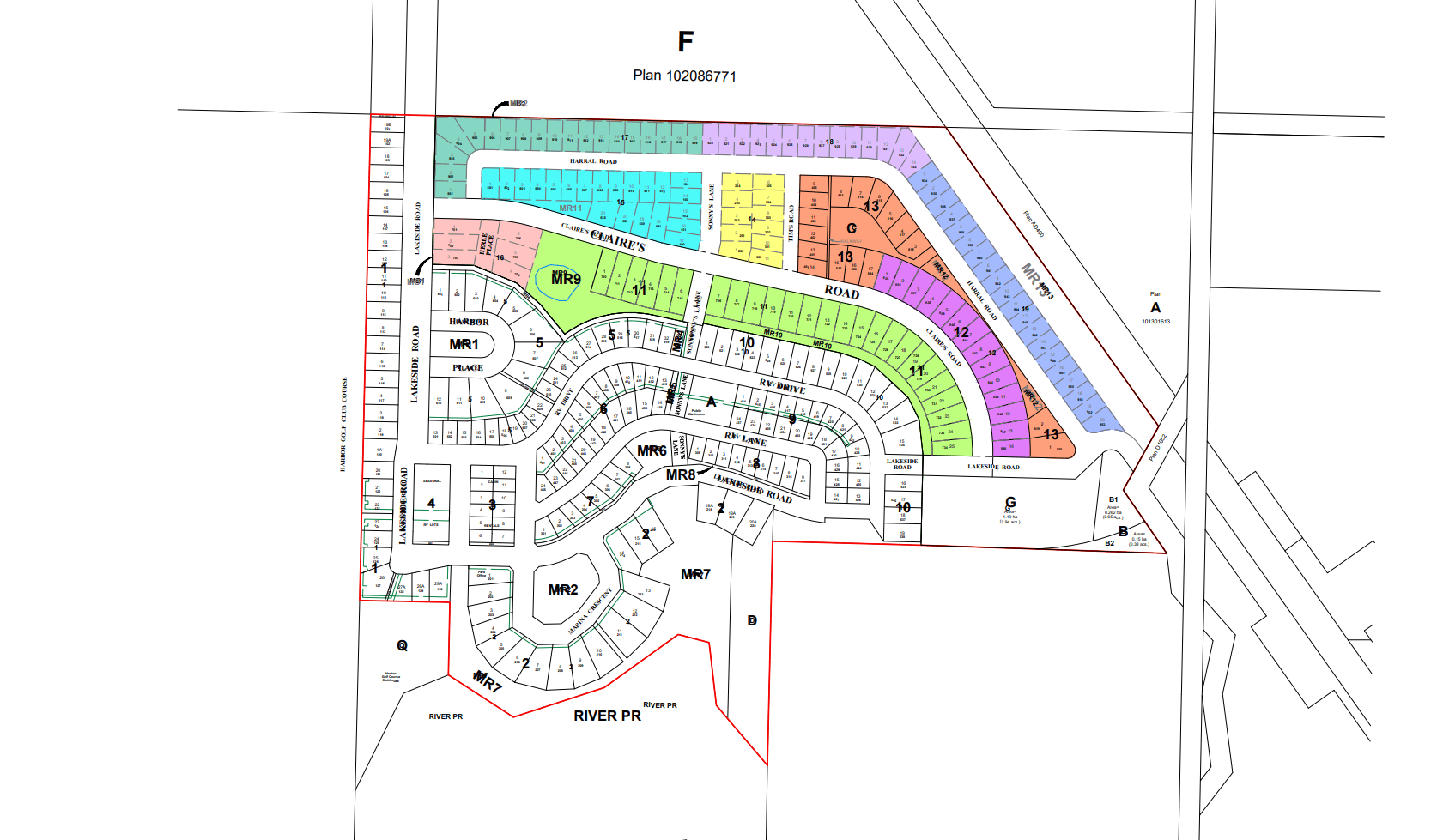 Map - Lakeside RV Developments
